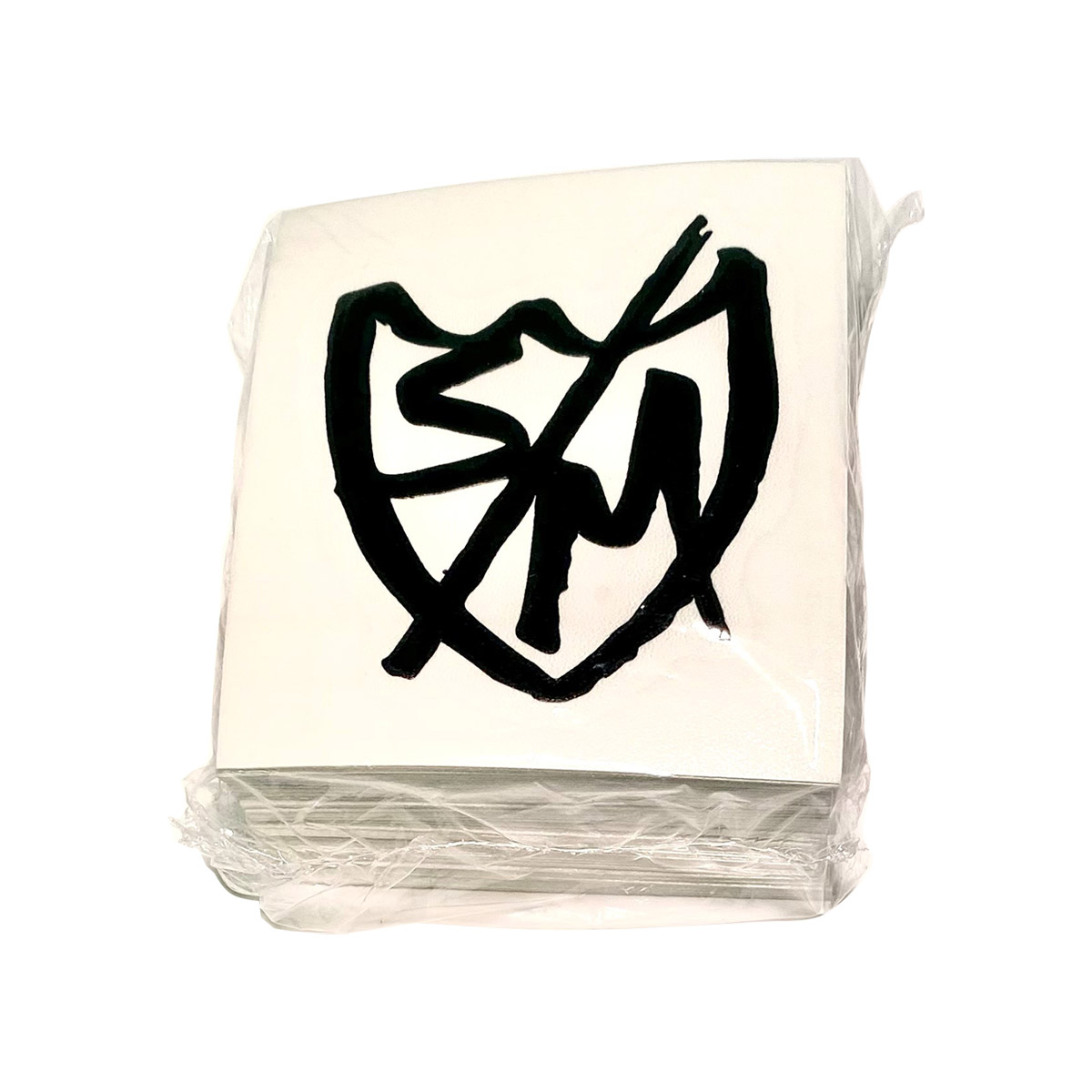 DIE CUT BLACK SHARPIE SHIELD STICKERS 2.5″, 100 PACK – S&M Bikes ...