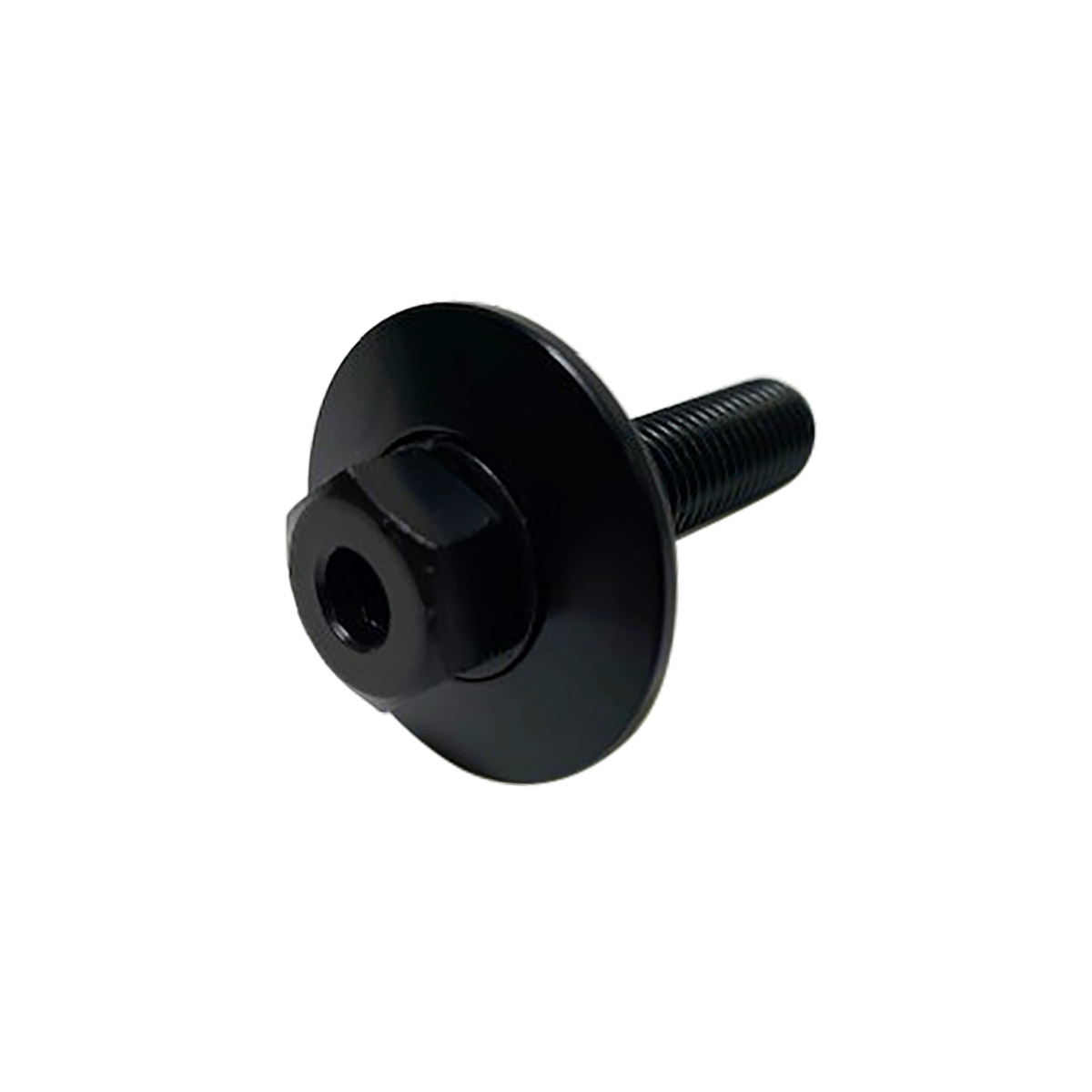 S&M M10 X 1.25 Hollow Bolt W/cap – Black – S&M Bikes / Fitbikeco.